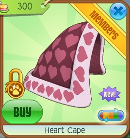 Heart Cape | Animal Jam Classic Wiki | Fandom
