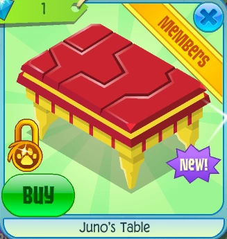 Juno's Table | Animal Jam Classic Wiki | Fandom