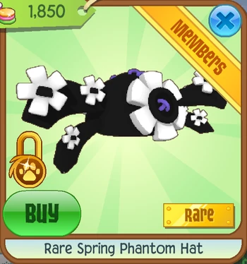 Rare Spring Phantom Hat | Animal Jam Classic Wiki | Fandom