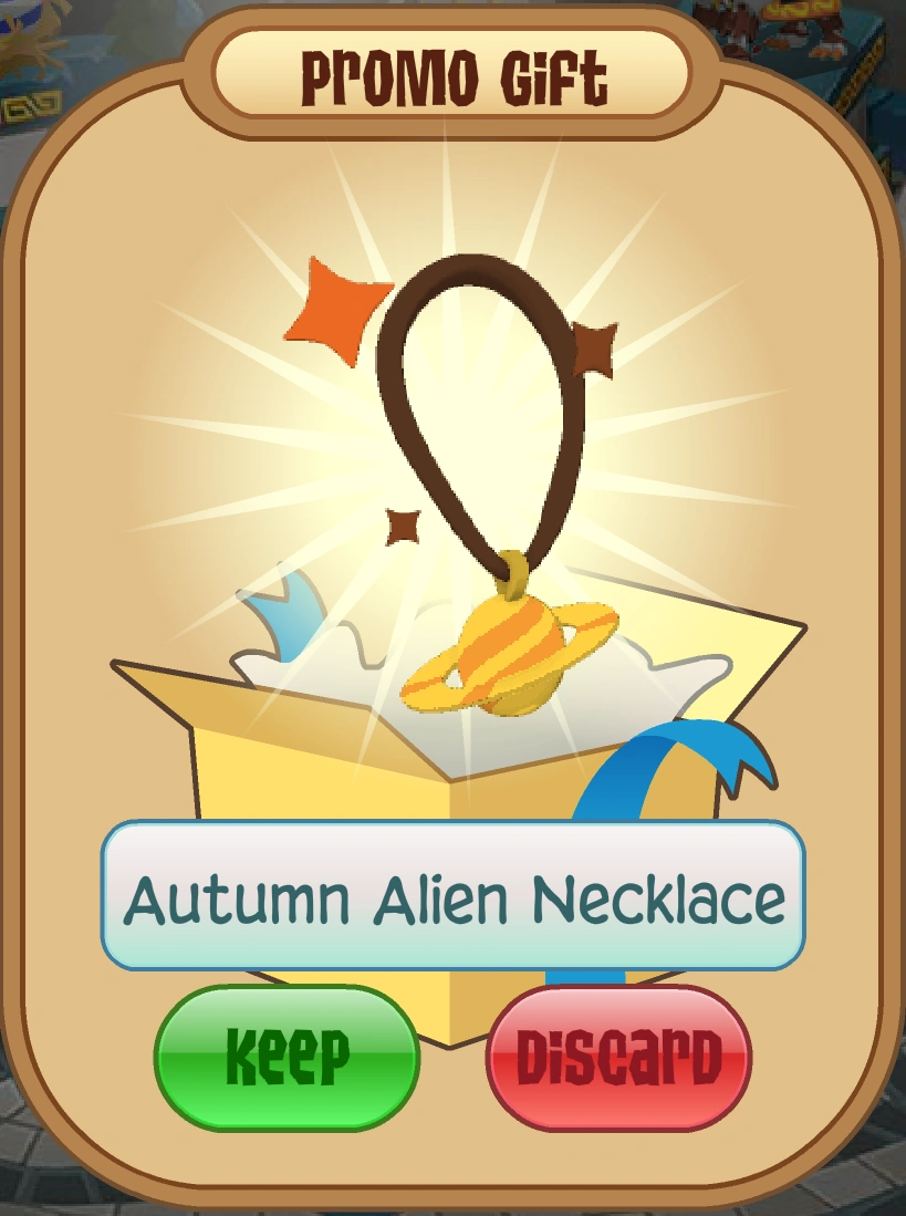 Autumn Alien Necklace | Animal Jam Classic Wiki | Fandom