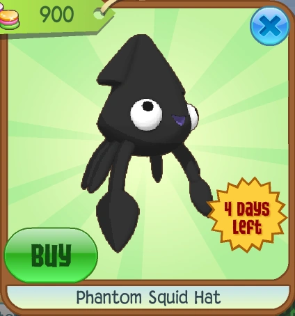 Phantom Squid Hat | Animal Jam Classic Wiki | Fandom