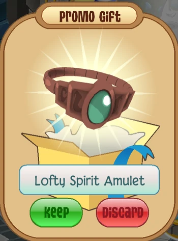 Lofty Spirit Amulet | Animal Jam Classic Wiki | Fandom