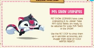 Pet Snow Leopard | Animal Jam Classic Wiki | Fandom
