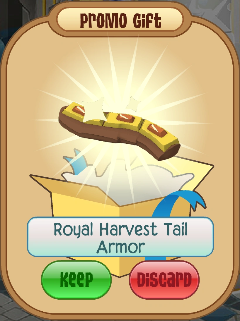 Royal Harvest Tail Armor | Animal Jam Classic Wiki | Fandom