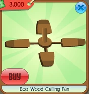 Eco Wood Ceiling Fan | Animal Jam Classic Wiki | Fandom