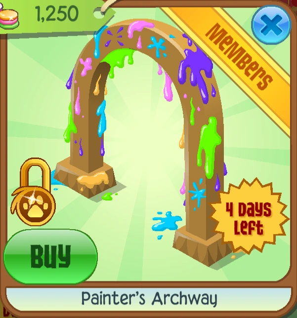 Painter's Archway | Animal Jam Classic Wiki | Fandom