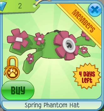 Spring Phantom Hat | Animal Jam Classic Wiki | Fandom