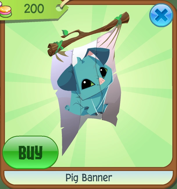 Pig Banner | Animal Jam Classic Wiki | Fandom