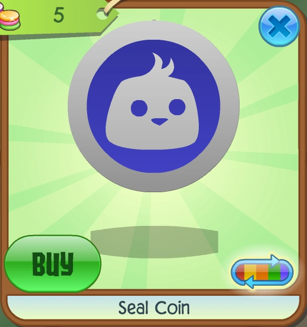 Seal Coin | Animal Jam Classic Wiki | Fandom