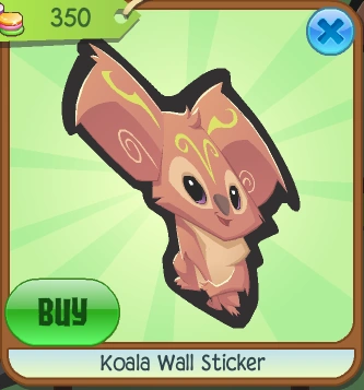 Koala Wall Sticker | Animal Jam Classic Wiki | Fandom