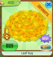 Leaf Rug | Animal Jam Classic Wiki | Fandom