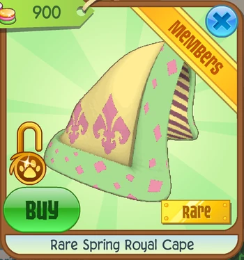 Rare Spring Royal Cape | Animal Jam Classic Wiki | Fandom