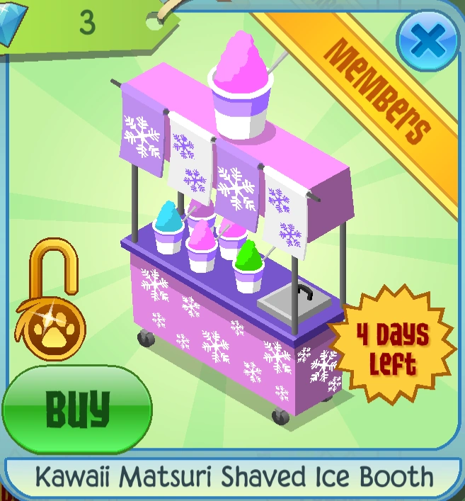 Kawaii Matsuri Shaved Ice Booth | Animal Jam Classic Wiki | Fandom