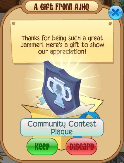 Community Contest Plaque | Animal Jam Classic Wiki | Fandom
