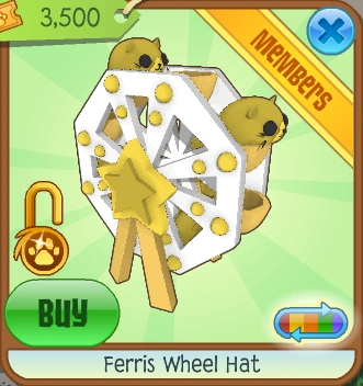 Ferris Wheel Hat | Animal Jam Classic Wiki | Fandom