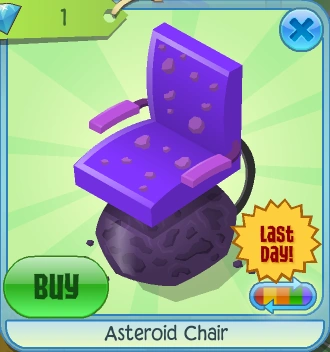 Asteroid Chair | Animal Jam Classic Wiki | Fandom