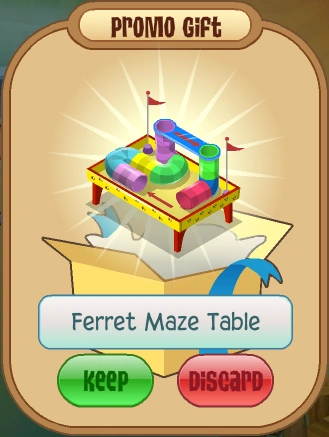 Ferret Maze Table | Animal Jam Classic Wiki | Fandom