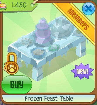 Frozen Feast Table | Animal Jam Classic Wiki | Fandom