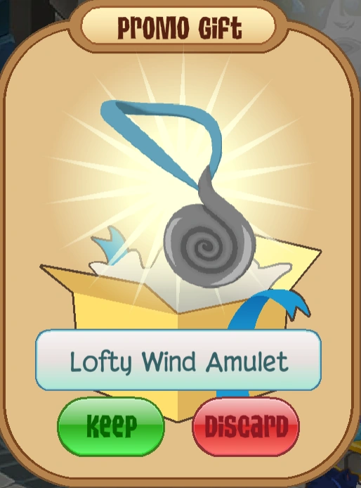 Lofty Wind Amulet | Animal Jam Classic Wiki | Fandom