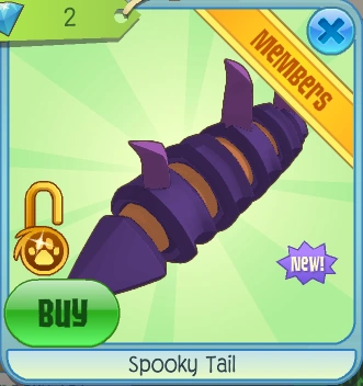 Spooky Tail | Animal Jam Classic Wiki | Fandom