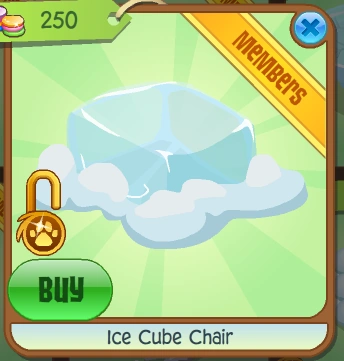 Ice Cube Chair | Animal Jam Classic Wiki | Fandom