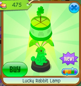 Lucky Rabbit Lamp | Animal Jam Classic Wiki | Fandom