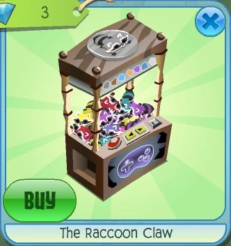 The Raccoon Claw | Animal Jam Classic Wiki | Fandom