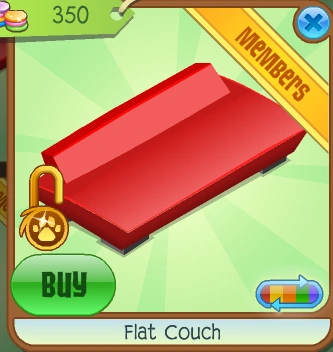 Flat Couch | Animal Jam Classic Wiki | Fandom