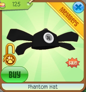 Phantom Hat | Animal Jam Classic Wiki | Fandom