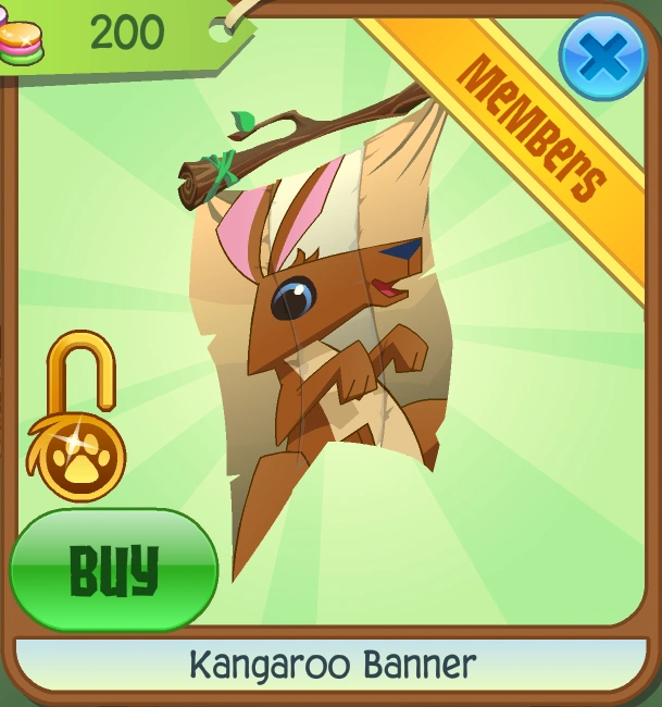 Kangaroo Banner | Animal Jam Classic Wiki | Fandom