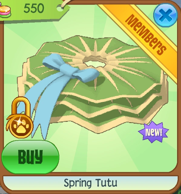 Spring Tutu | Animal Jam Classic Wiki | Fandom