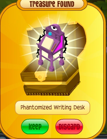 Phantomized Writing Desk | Animal Jam Classic Wiki | Fandom