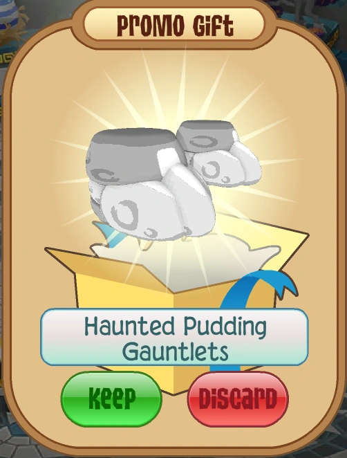 Haunted Pudding Gauntlets | Animal Jam Classic Wiki | Fandom