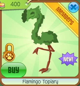 Flamingo Topiary | Animal Jam Classic Wiki | Fandom