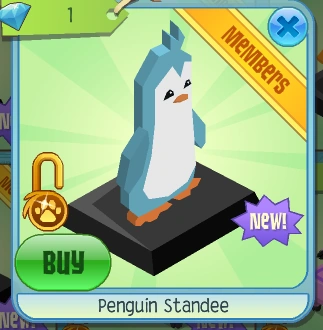 Penguin Standee | Animal Jam Classic Wiki | Fandom