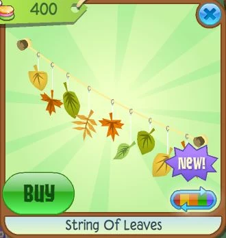 String Of Leaves | Animal Jam Classic Wiki | Fandom