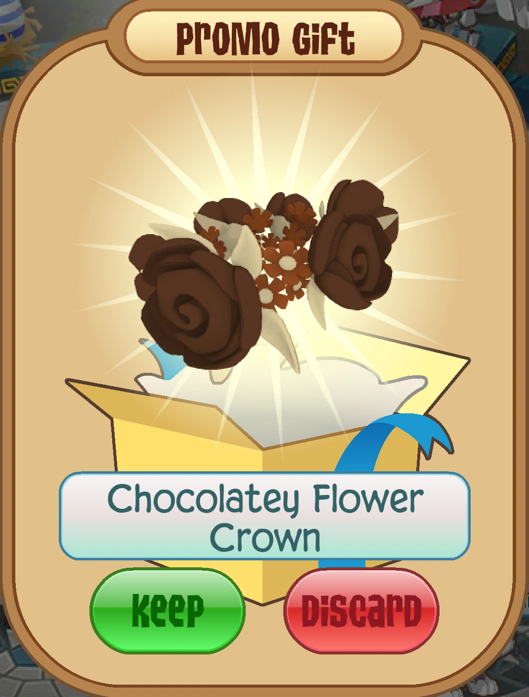 Chocolatey Flower Crown | Animal Jam Classic Wiki | Fandom