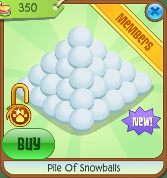Pile Of Snowballs | Animal Jam Classic Wiki | Fandom