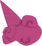 Rare Hot Magenta Cotton Candy Hat | Animal Jam Classic Wiki | Fandom