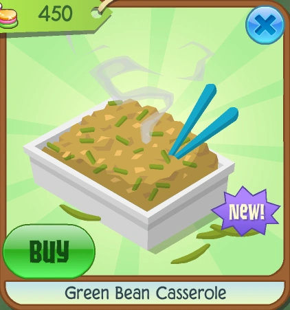 Green Bean Casserole | Animal Jam Classic Wiki | Fandom