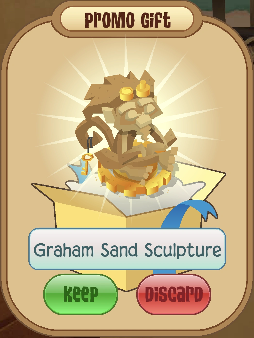 Graham Sand Sculpture | Animal Jam Classic Wiki | Fandom