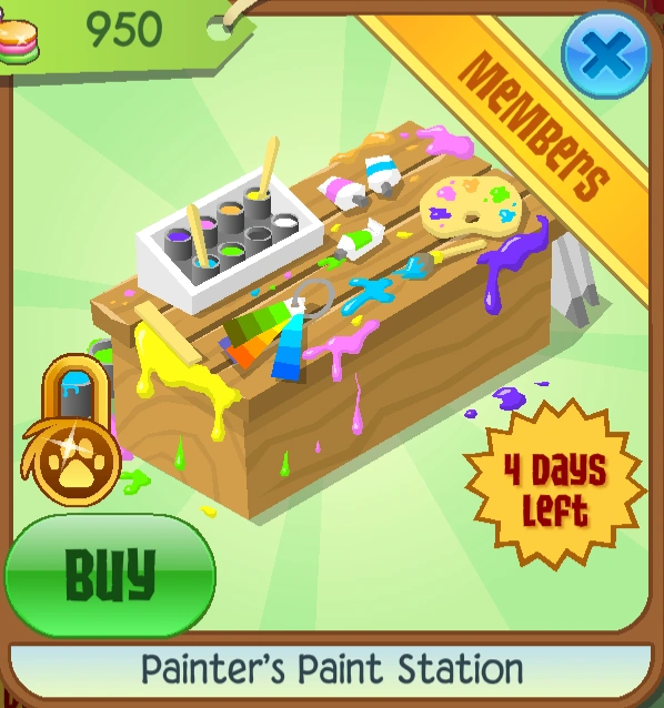 Painter's Paint Station | Animal Jam Classic Wiki | Fandom