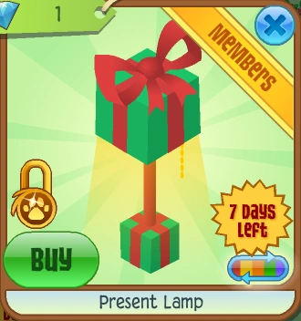 Present Lamp | Animal Jam Classic Wiki | Fandom