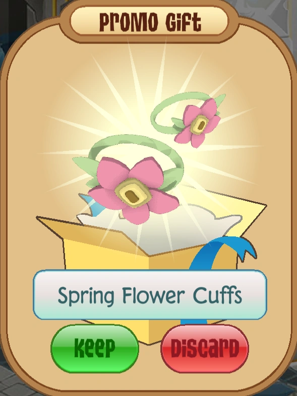 Spring Flower Cuffs | Animal Jam Classic Wiki | Fandom