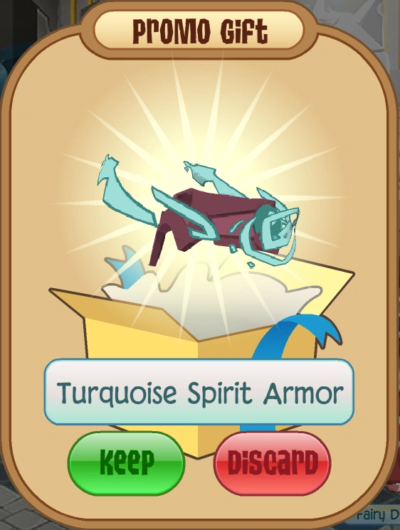 Turquoise Spirit Armor | Animal Jam Classic Wiki | Fandom