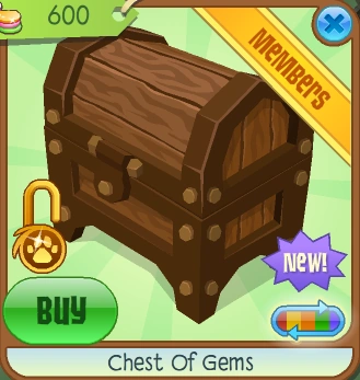 Chest Of Gems | Animal Jam Classic Wiki | Fandom