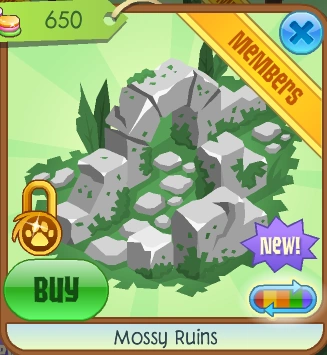Mossy Ruins | Animal Jam Classic Wiki | Fandom