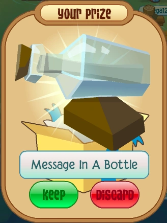 Message In A Bottle (Item) | Animal Jam Classic Wiki | Fandom
