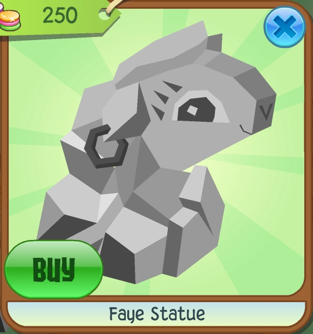 Faye Statue | Animal Jam Classic Wiki | Fandom