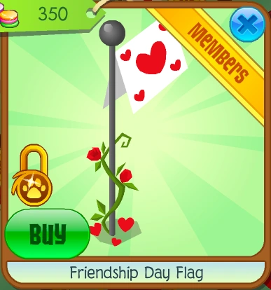 Friendship Day Flag | Animal Jam Classic Wiki | Fandom